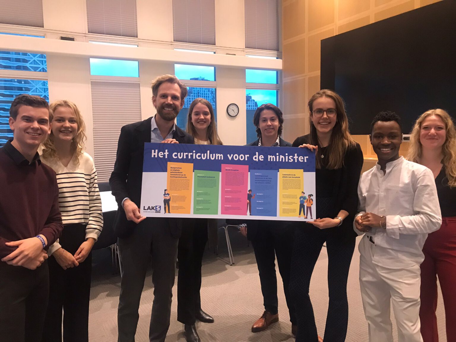 LAKS in gesprek met minister Wiersma - Landelijk Aktie Komitee Scholieren